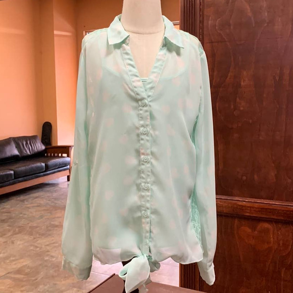 Candie's | Shirts & Tops | Candies Girls Shear Lace Top | Poshmark